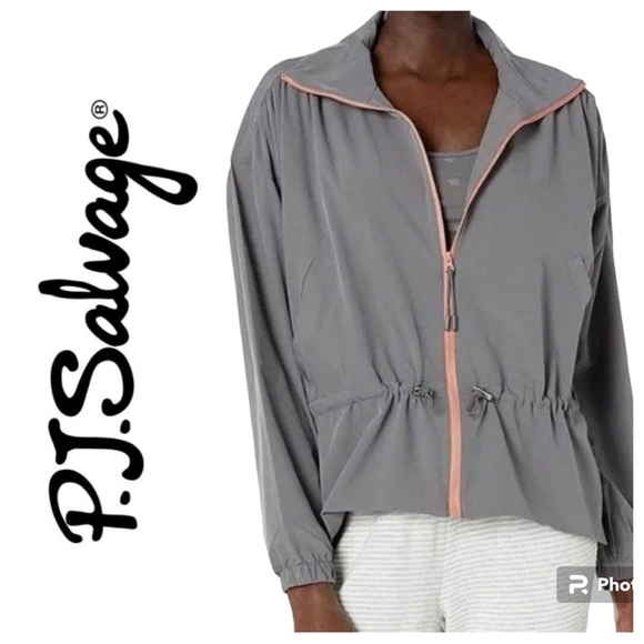PJ Salvage | Jackets & Coats | Pj Salvage Womens Jacket Medium Gray And ...